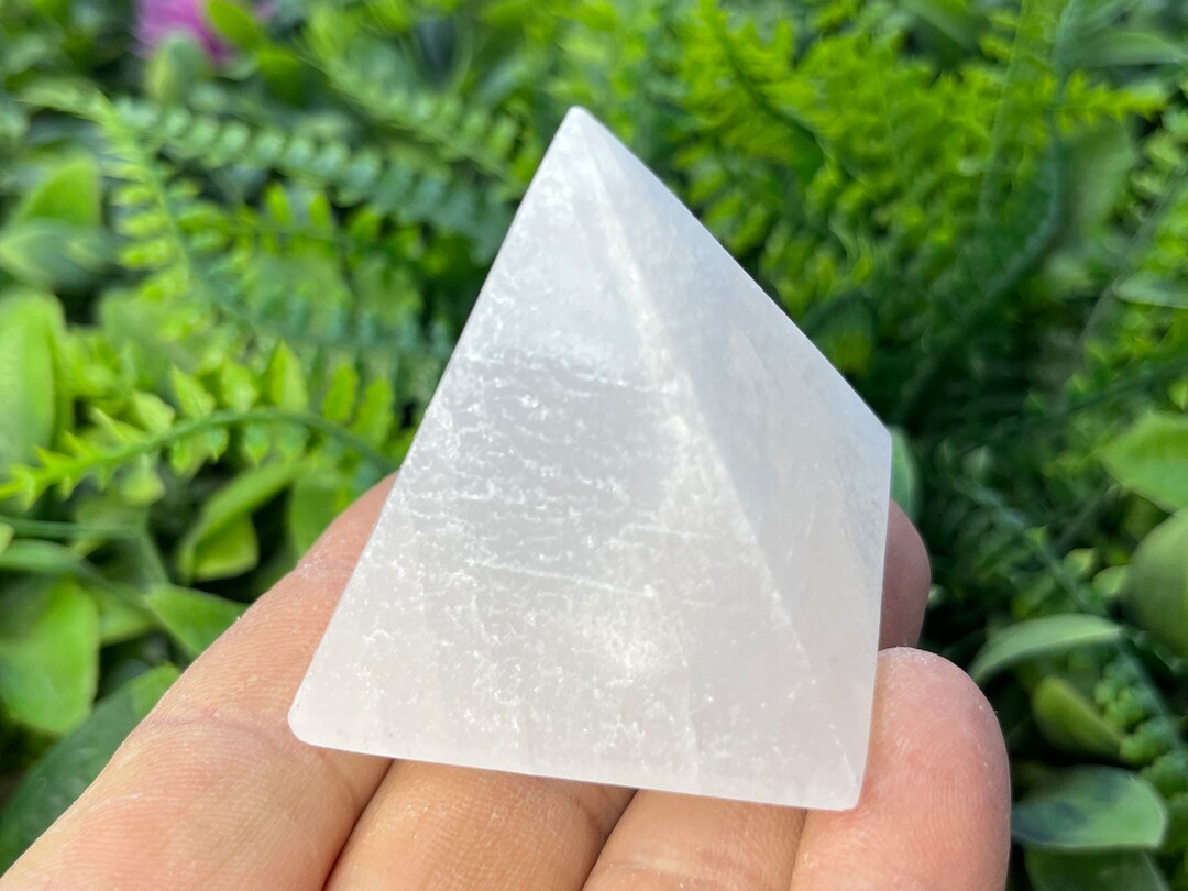 Selenite Piramide Natural Crystal Minerals Specimen Clusters Souvenirs ...