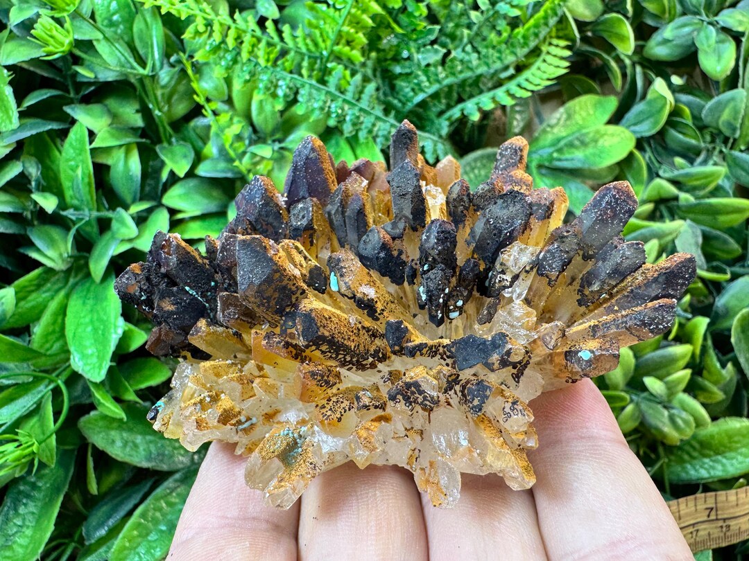 Quartz Limonite Hematite Madan Bulgaria Natural Crystal Minerals ...