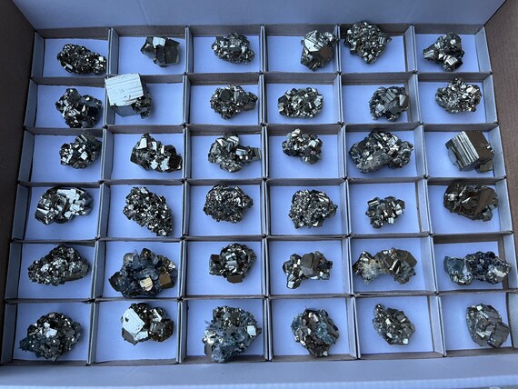 FLAT pyrite From Madan Bulgaria 230x300mm. Natural Crystal - Etsy