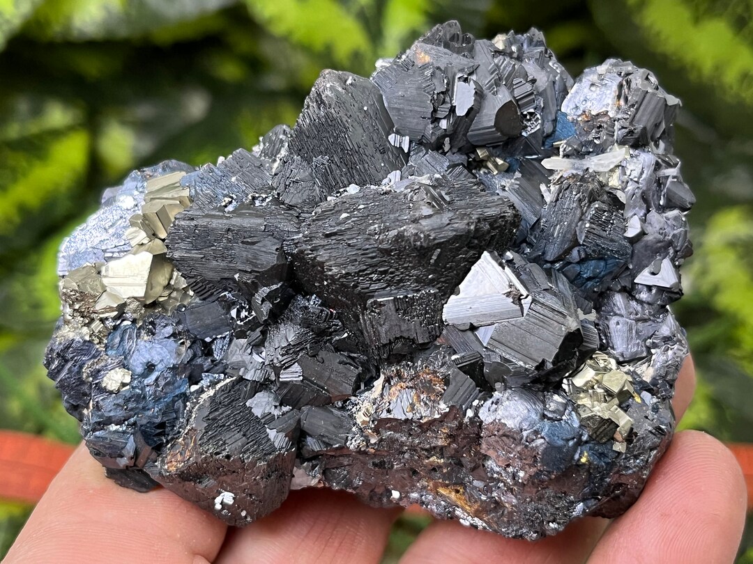 Amazing Pyrite-sphalerite Crystals-mineralsgifts,mineral Specimen,table ...