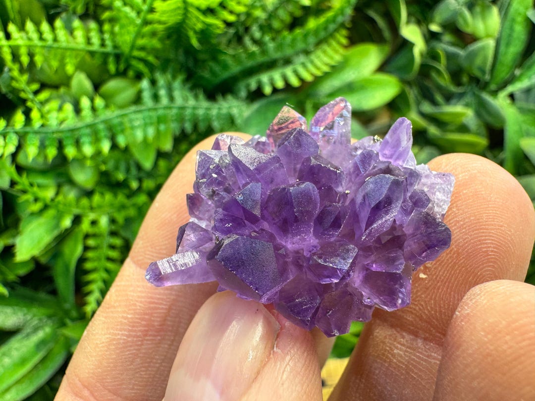 Amethyst Chalcopyrite Bulgaria Natural Crystal Minerals Specimen ...