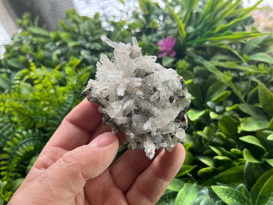 Quartz Calcite Chlorite Cluster, Madan Bulgaria Mineral Specimen - Etsy