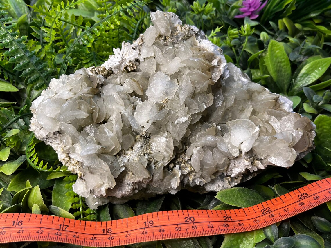 Wonderful Calcite Chlorite Madan Bulgaria Natural Crystal Minerals ...