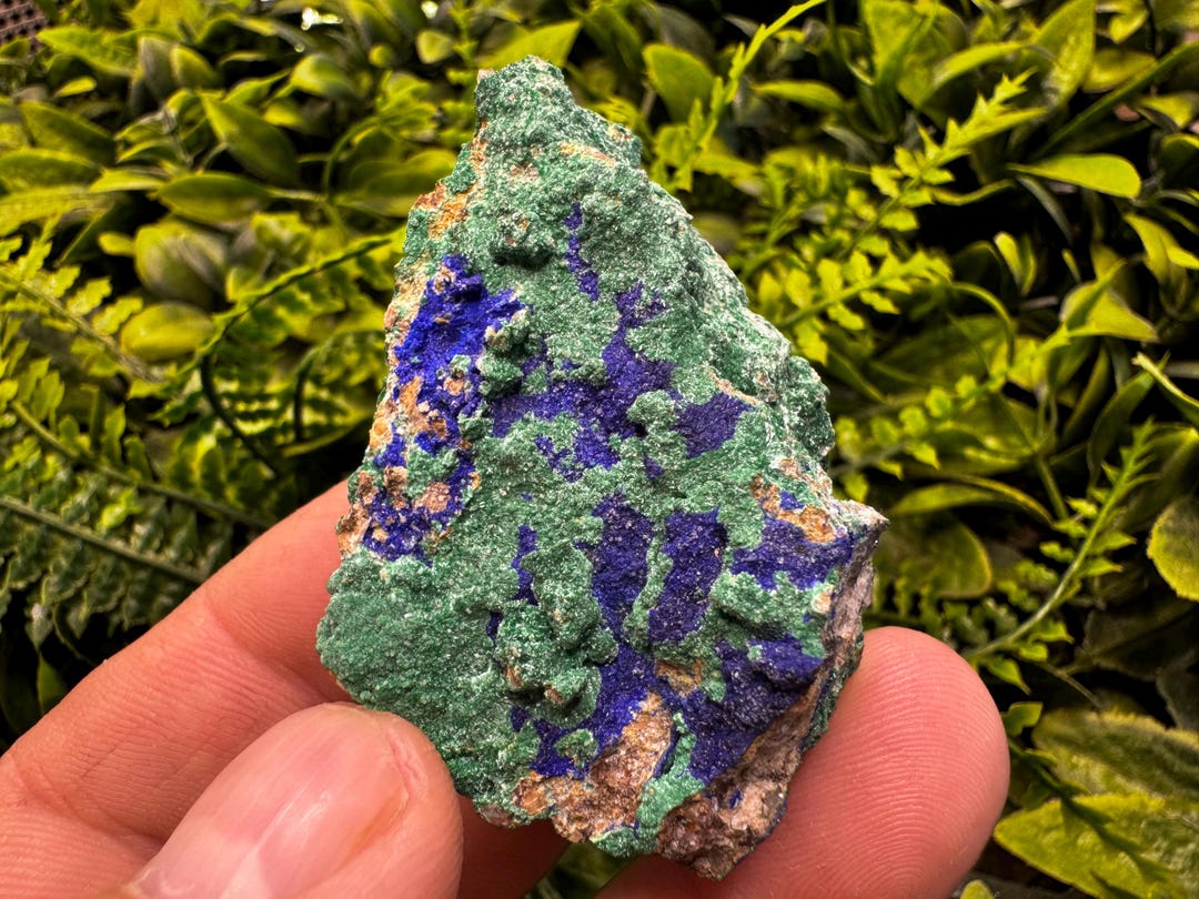 Amazing Malachite Azurite Morocco Natural Crystal Minerals Specimen ...