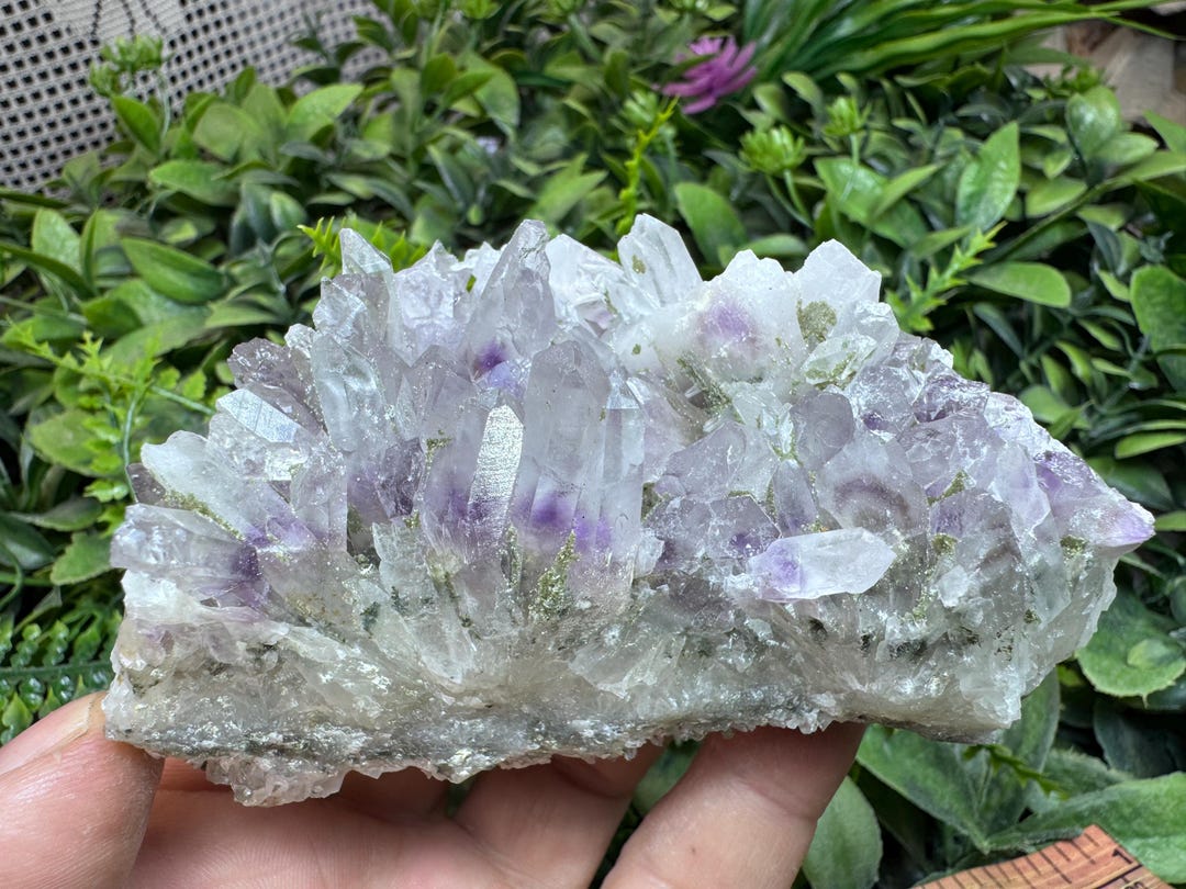 Amethyst Cluster: Lacky Bulgaria Natural Crystal Mineral Specimen - Etsy UK