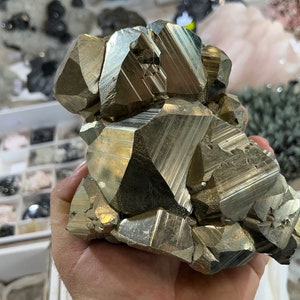 Amazing Pyrite-peru Crystal Minerals Specimen Natural - Etsy