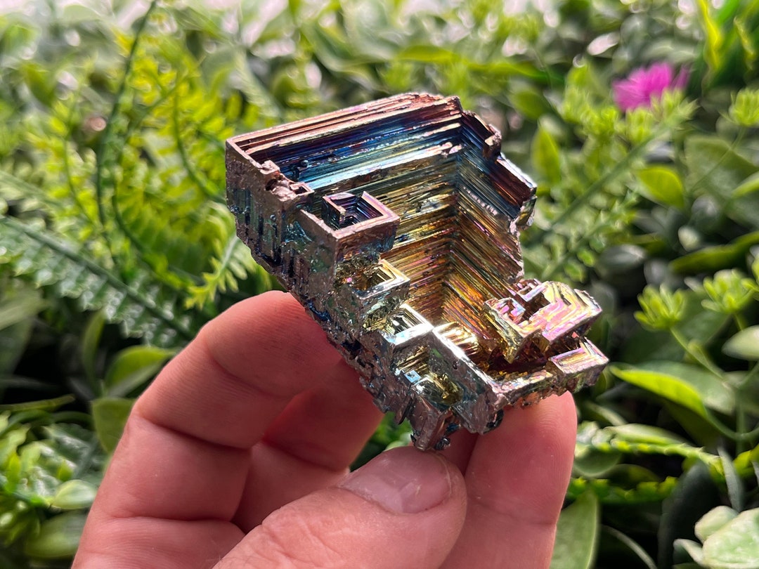Bismuth Home Decor Crystal Souvenirs Specimen Clusters ...