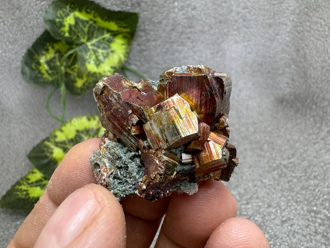 Pyrite Limonite Quartz Madan Bulgaria Natural Crystal Minerals Specimen ...