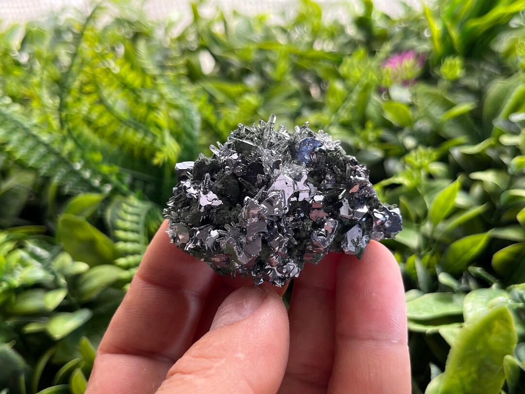 Galena Quartz Chlorite Crystal Cluster, Madan Bulgaria Mineral Specimen ...