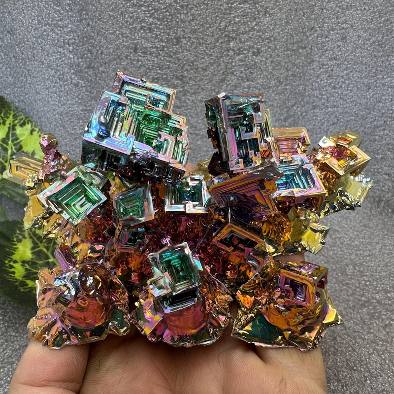 Bismuth Geode - Etsy