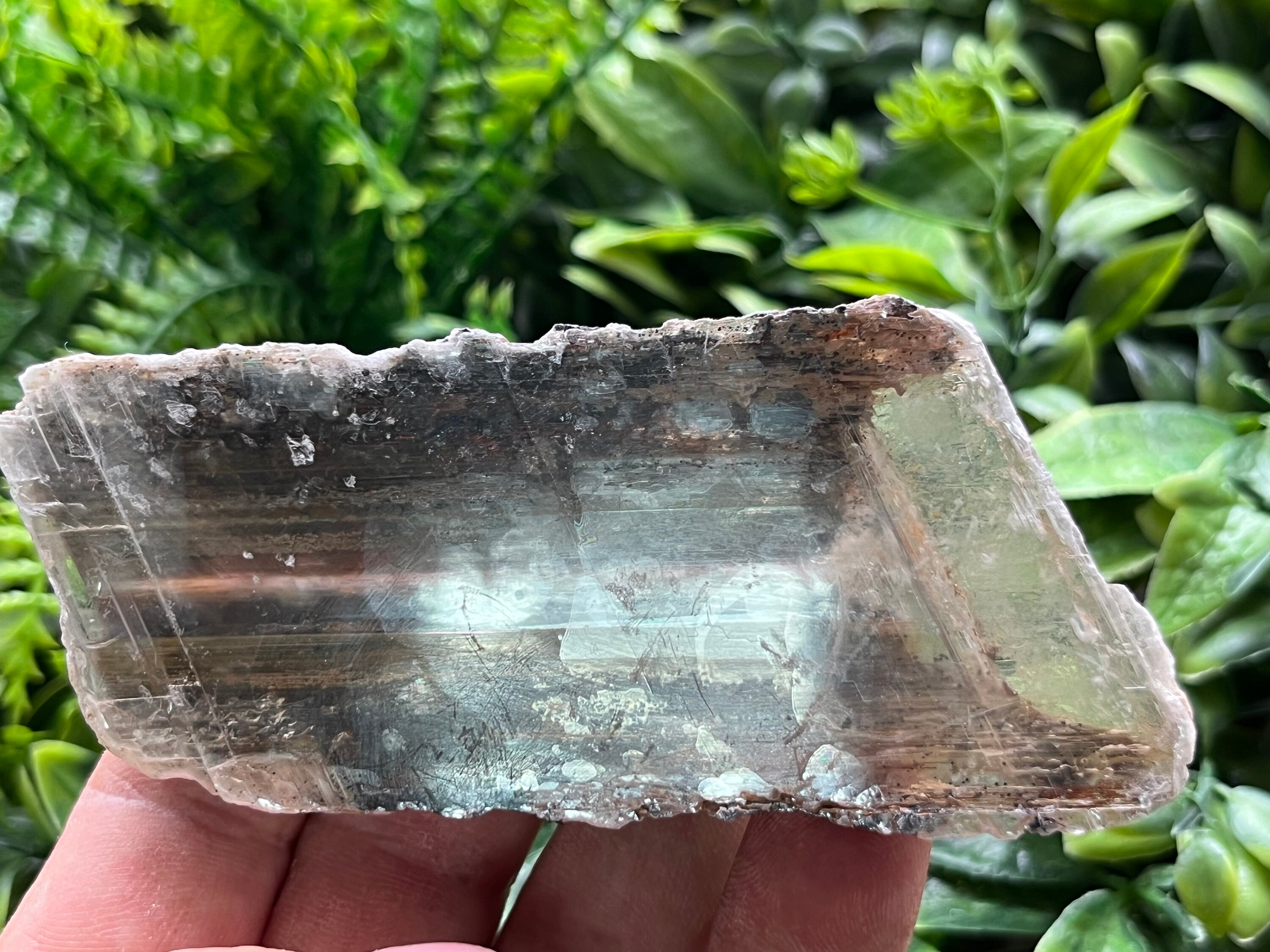 Green Gypsum Crystals