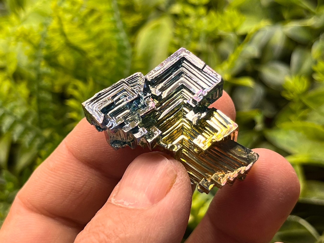 Bismuth Crystal Minerals Specimen Clusters Souvenirs ...