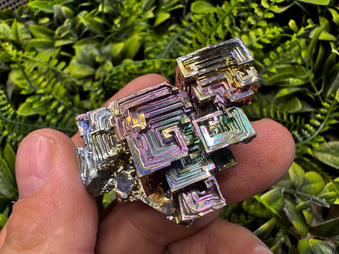 Wonderful Bismuth Crystal Natural Crystal Minerals Specimen Clusters ...