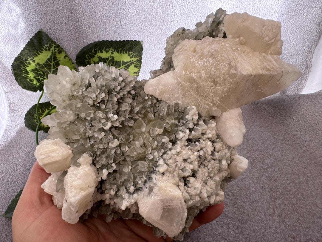 Quartz Chlorite Calcite Madan Bulgaria Natural Crystal Minerals ...