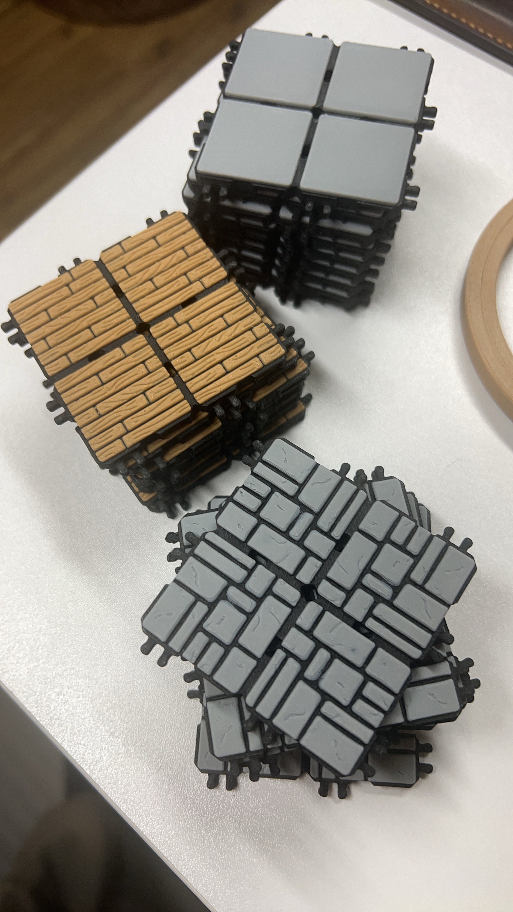 Dungeonfab 3D Printed Dungeon Tiles - Modular Tile "unique Geometry ...