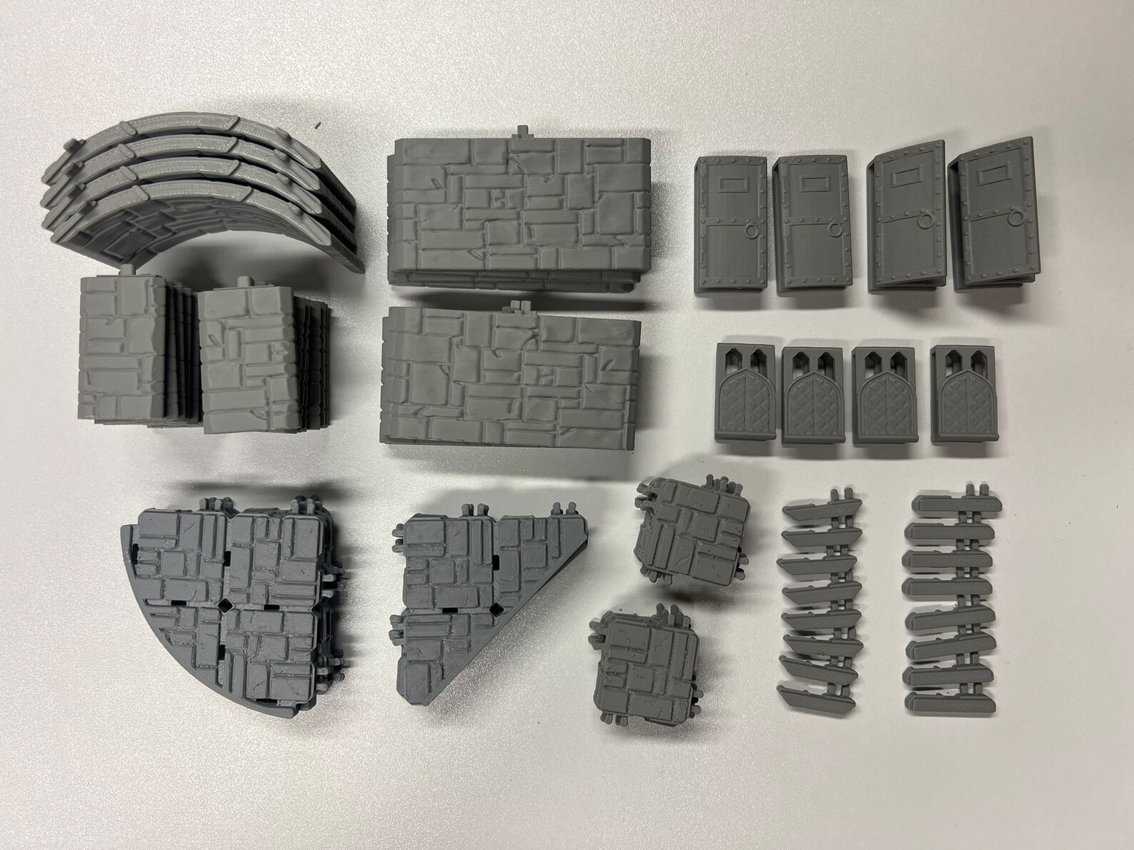 Dungeonfab 3D Printed Dungeon Tiles - Modular Tile "unique Geometry ...