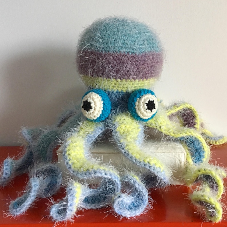 Crochet Octopus Pattern: Large Amigurumi Octopus Newborn | Etsy