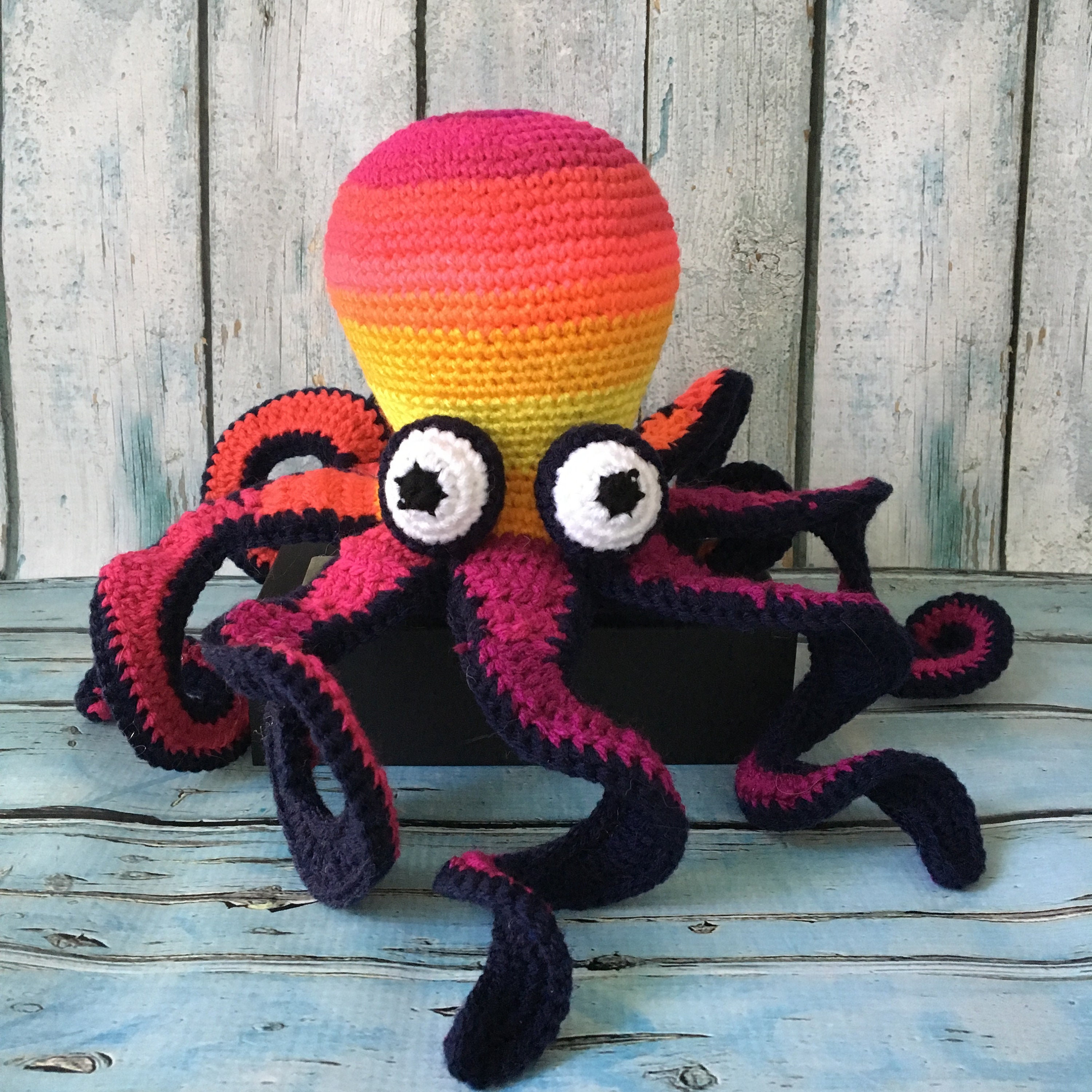 Crochet Octopus Pattern: Large Amigurumi Octopus Newborn | Etsy