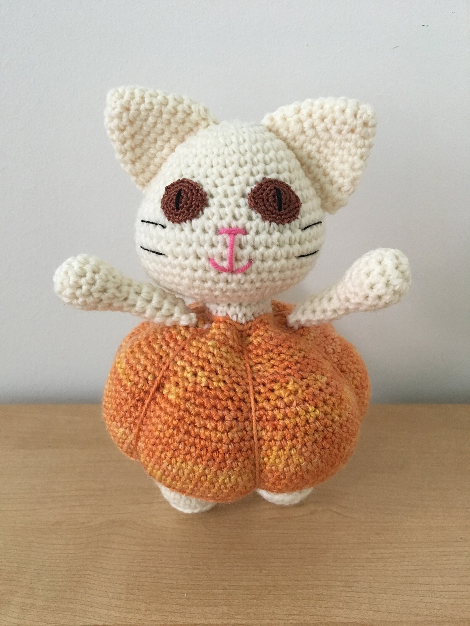 Pattern: Halloween Cat Pattern crochet cat pattern | Etsy