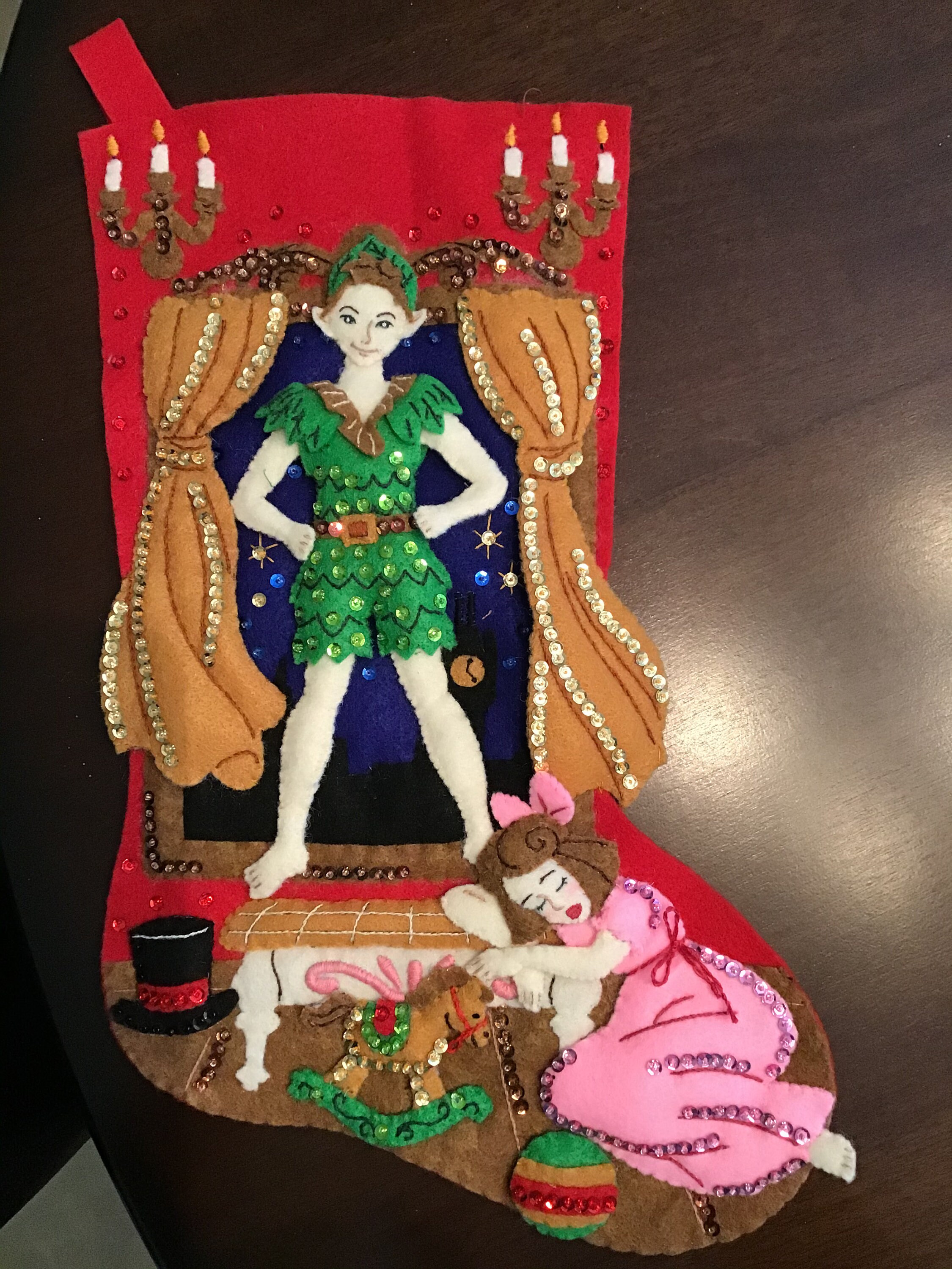 Handmade Bucilla Felt Christmas Stocking - Etsy