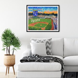 Kansas City Royals Stadium Artist Print - Etsy