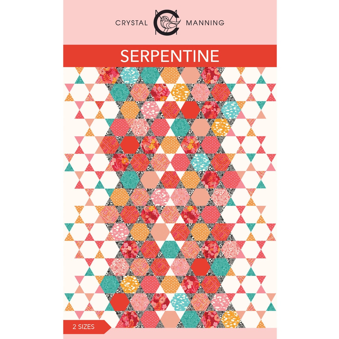 Serpentine PDF Quilt Pattern - Etsy