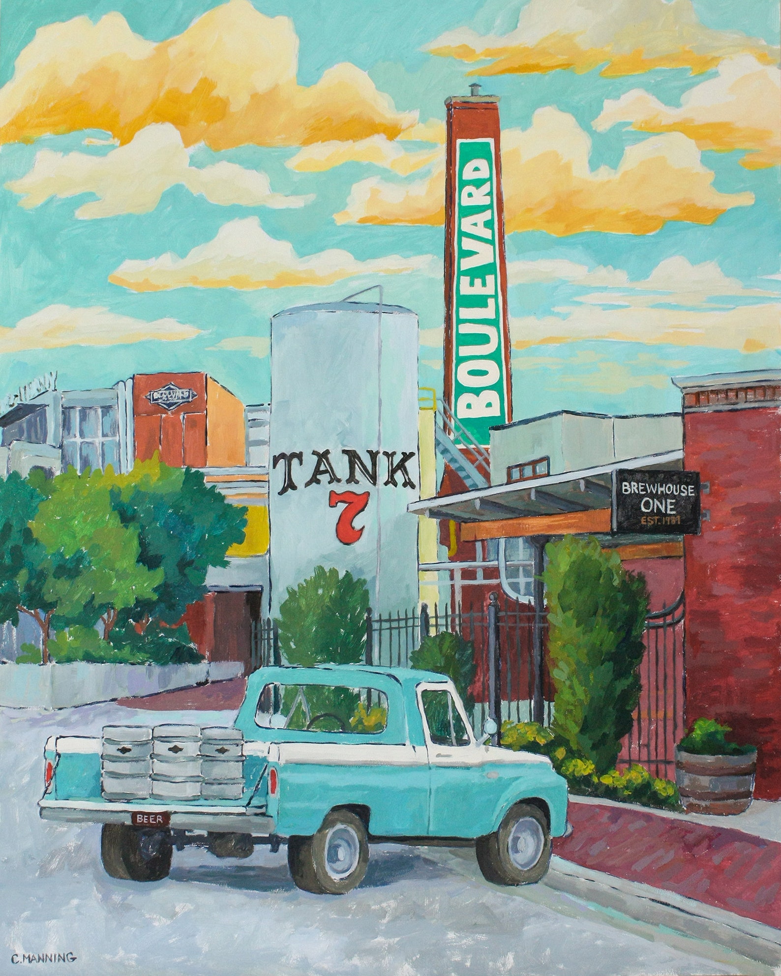 Boulevard Brewing Company Artist Print - Etsy