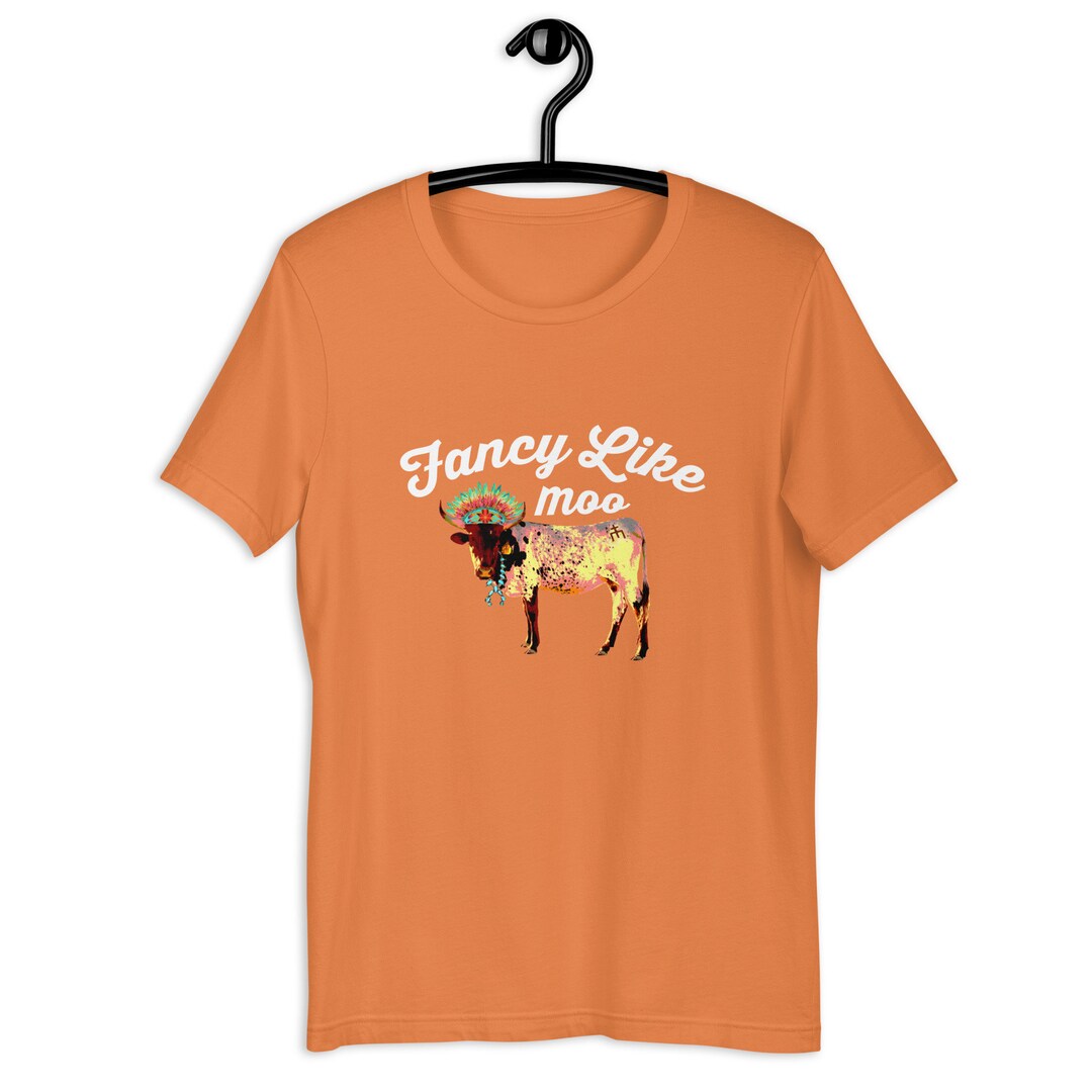 Fancy Like Moo T-shirt - Etsy