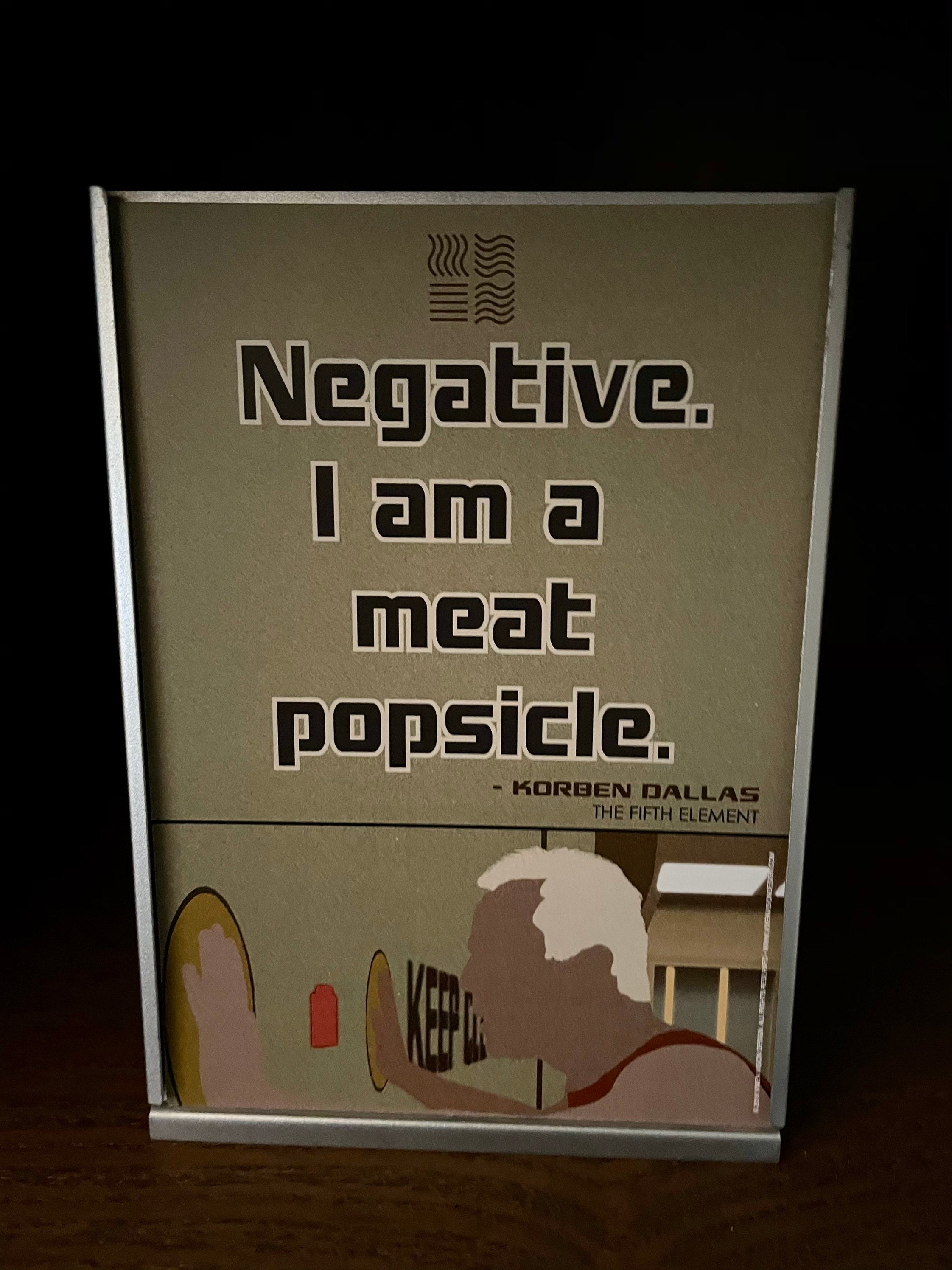 Negative Ima Meat Popsicle