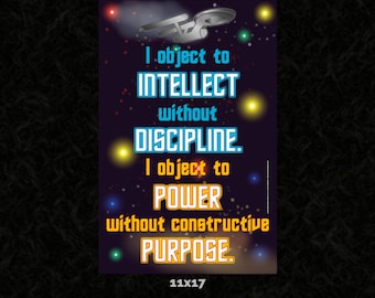 Star Trek Quote Wall Art - Etsy