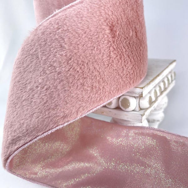 Pink Wired Ribbon - Etsy