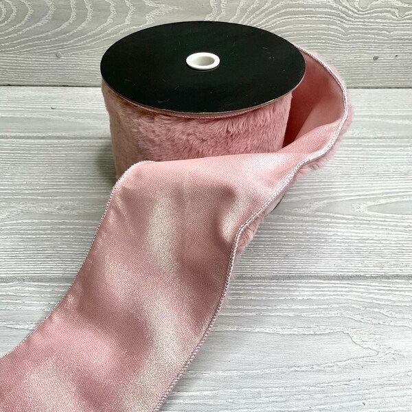 Pink Wired Ribbon - Etsy