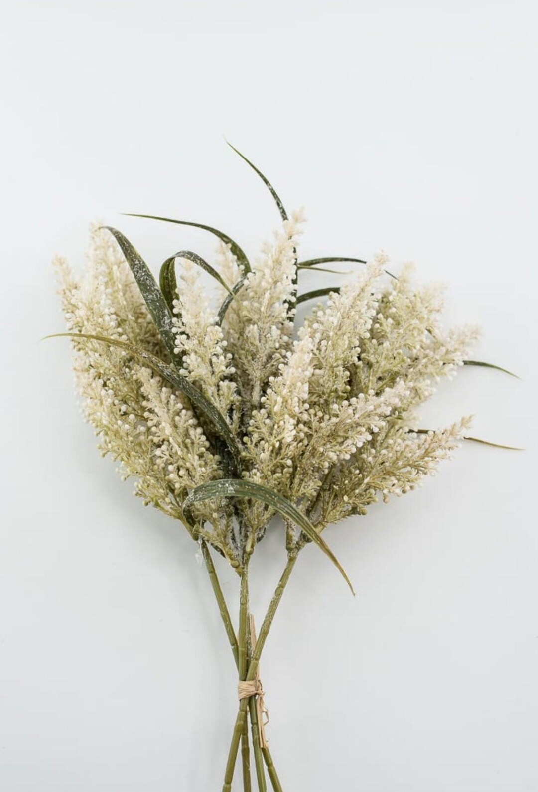 Astilbe Greenery, Artificial Wheat Bundle, Cream Filler Flowers ...