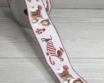 Dog Wired Ribbon - Etsy