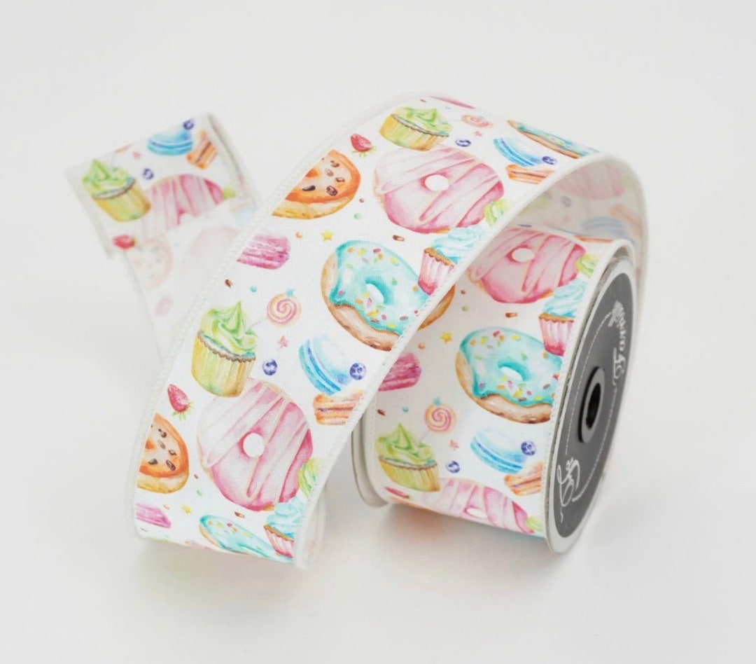 Pastel Christmas Candyland Sweet Wired Ribbon 2.5 Candy Land - Etsy