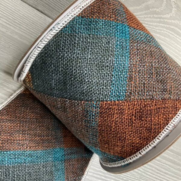 Teal Plaid - Etsy