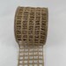 Burlap and Gold Netted Ribbon, 4 Netting Ribbon, Jute and Gold ...
