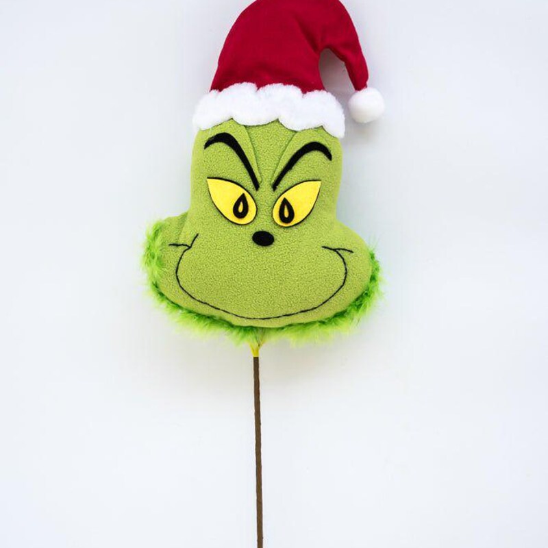 Plush Grinch Head - Etsy