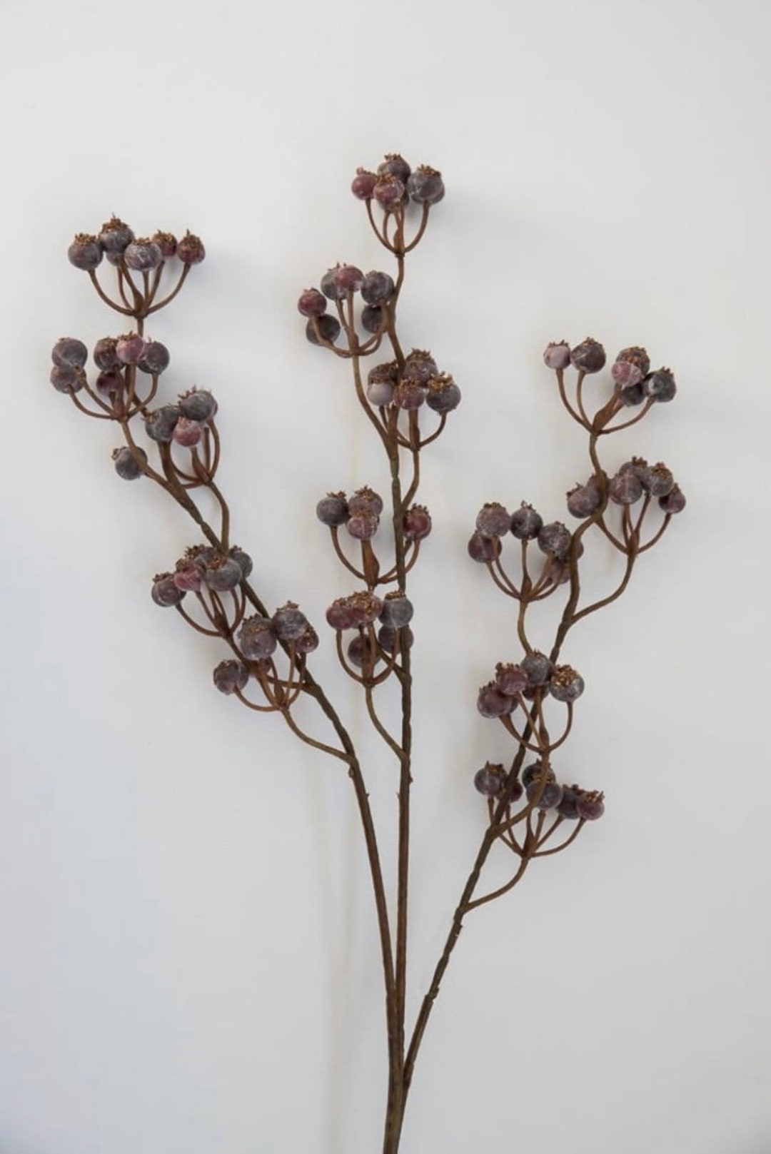 Berry Stems, Wine Berry Spray, Artificial Berries, Berry Sprays, Life ...