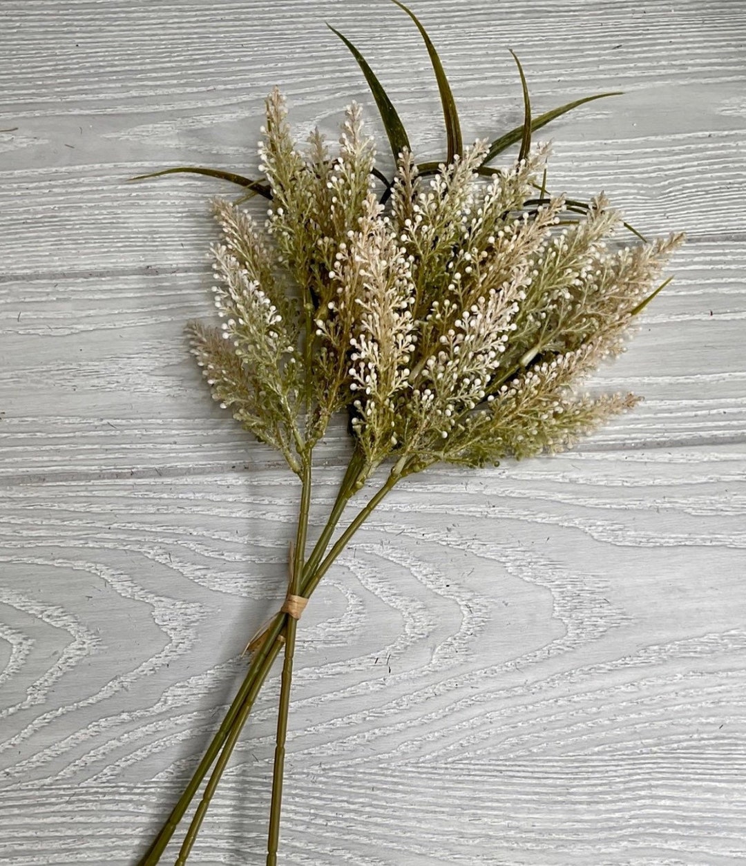 Astilbe Greenery Artificial Wheat Bundle Cream Filler - Etsy