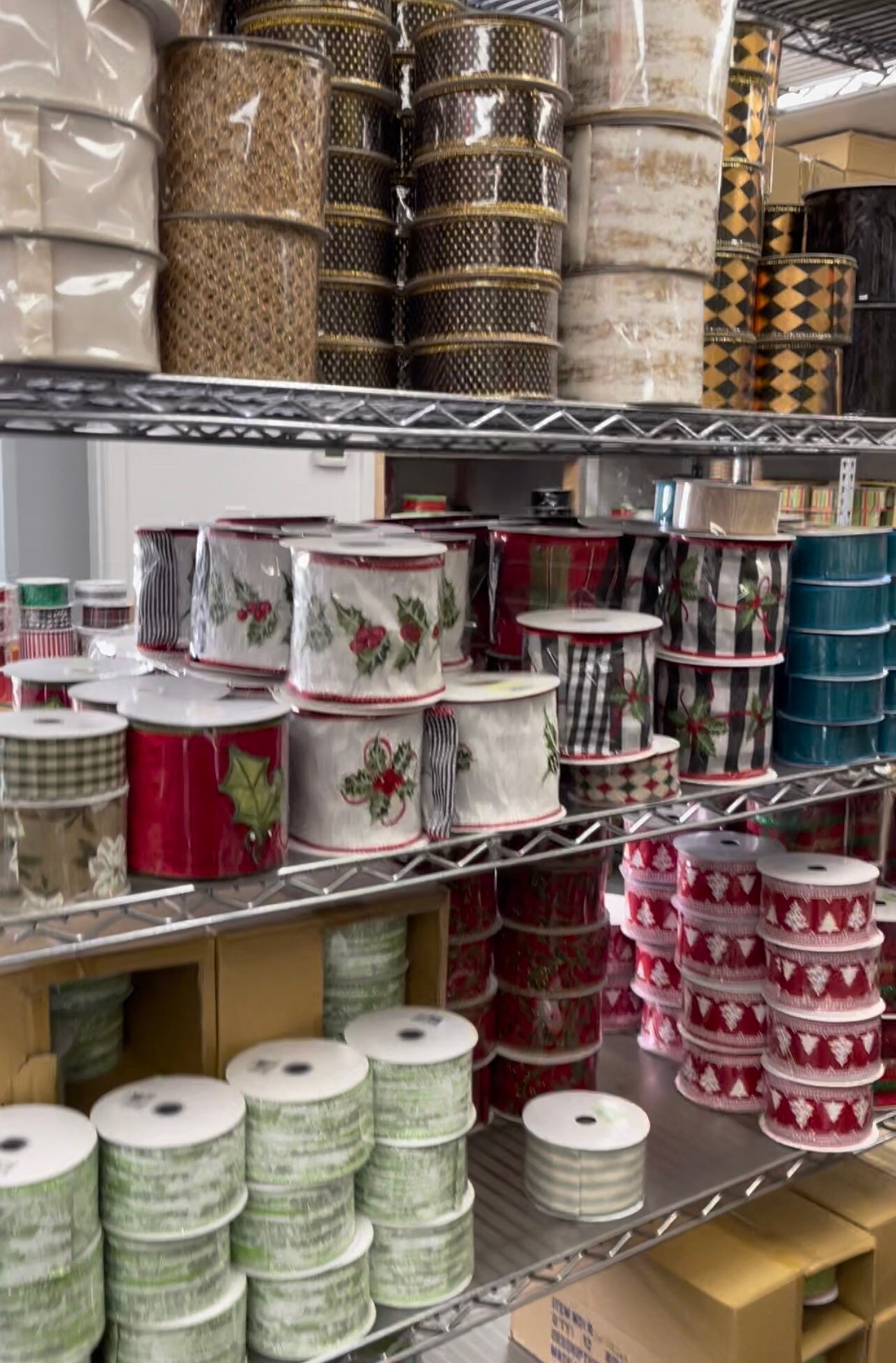 Red Tweed Ribbon Red Ribbon for Christmas Trees Red Wired - Etsy