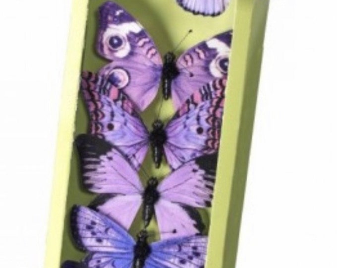 Monarch Butterfly, Faux Butterflies, Purple Faux Butterflies for Crafts ...