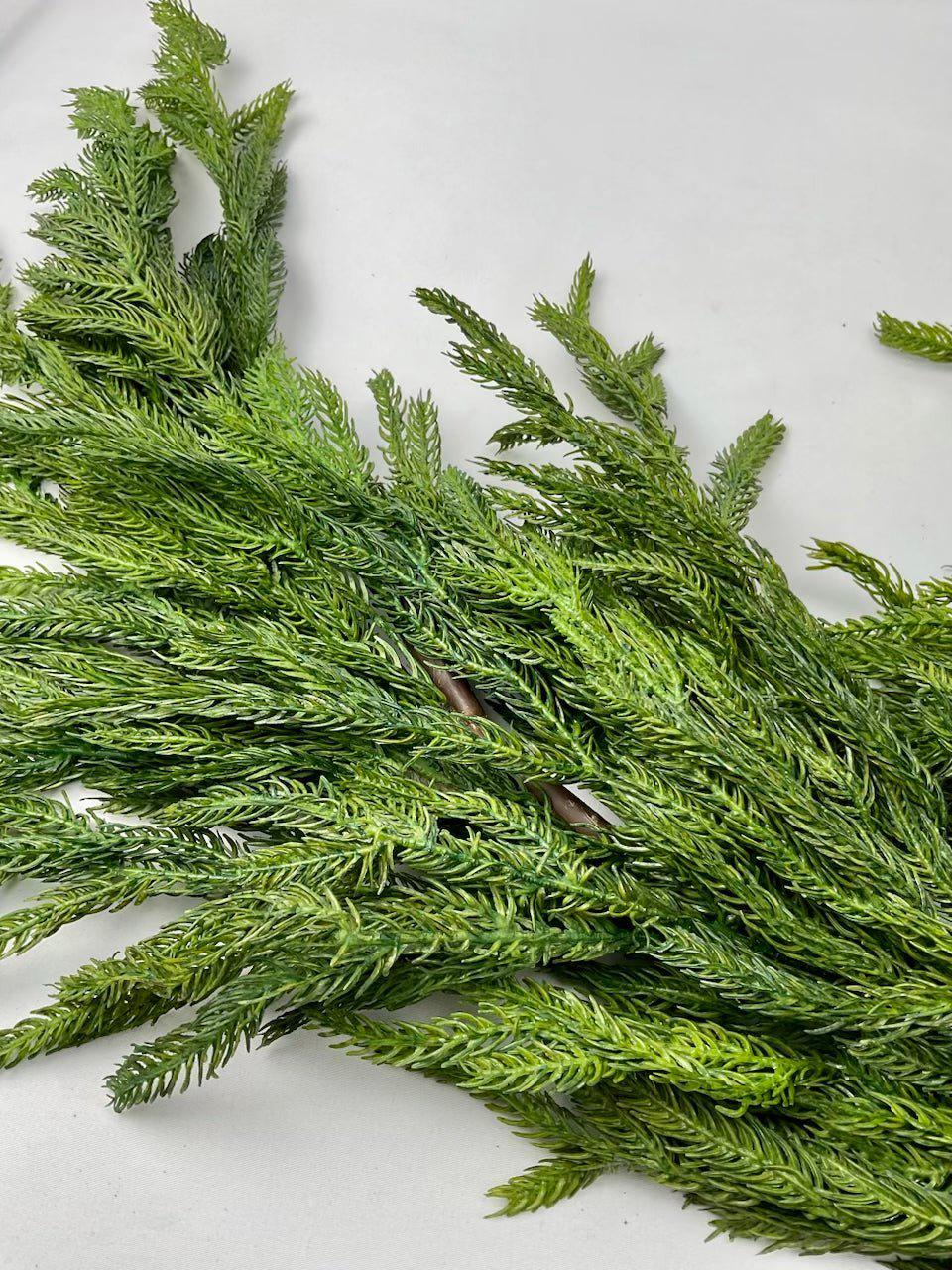 Norfolk Pine Garland, Faux Norfolk Pine Garland, Artificial Balsam ...