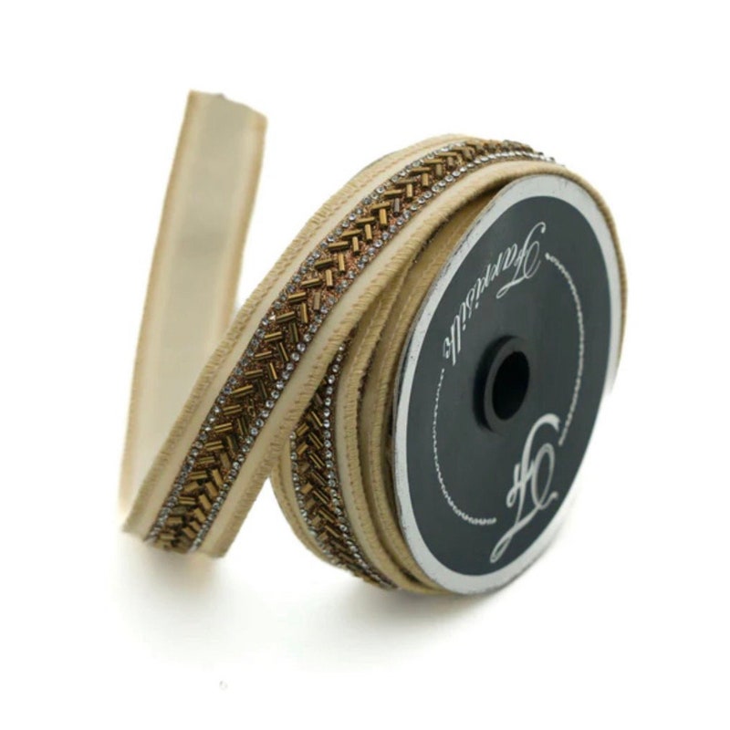 Beaded Ribbon Trim - Etsy