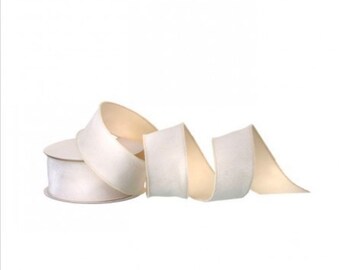 Cream Velvet Ribbon - Etsy