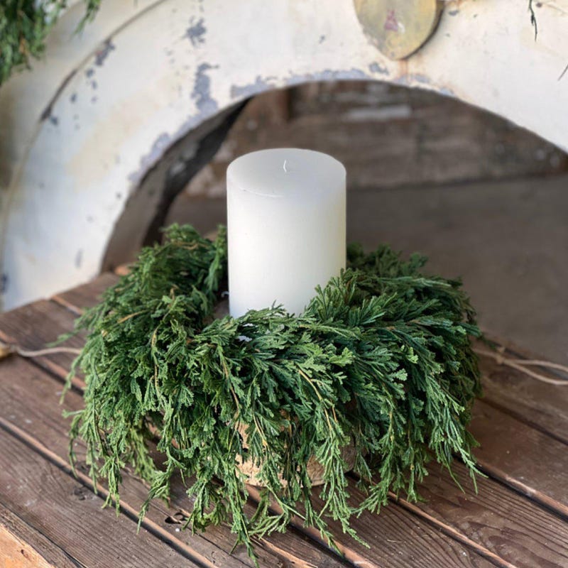 Cedar Wreath - Etsy