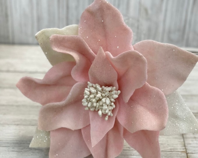 Pink Christmas Poinsettias Pink Poinsettia Flowers Pink - Etsy