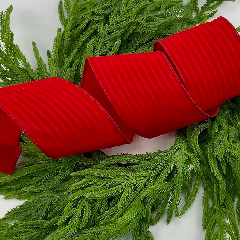 Red Velvet Ribbon - Etsy
