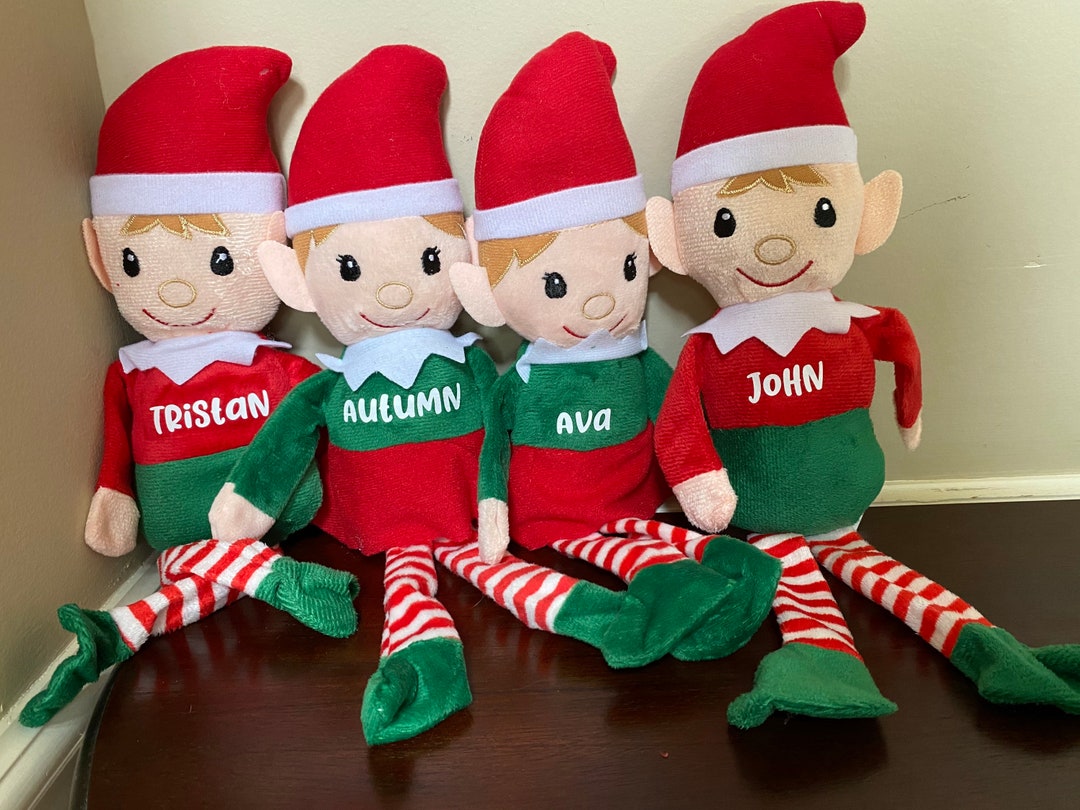 Personalized Custom Elf Stuffed Animal - Etsy
