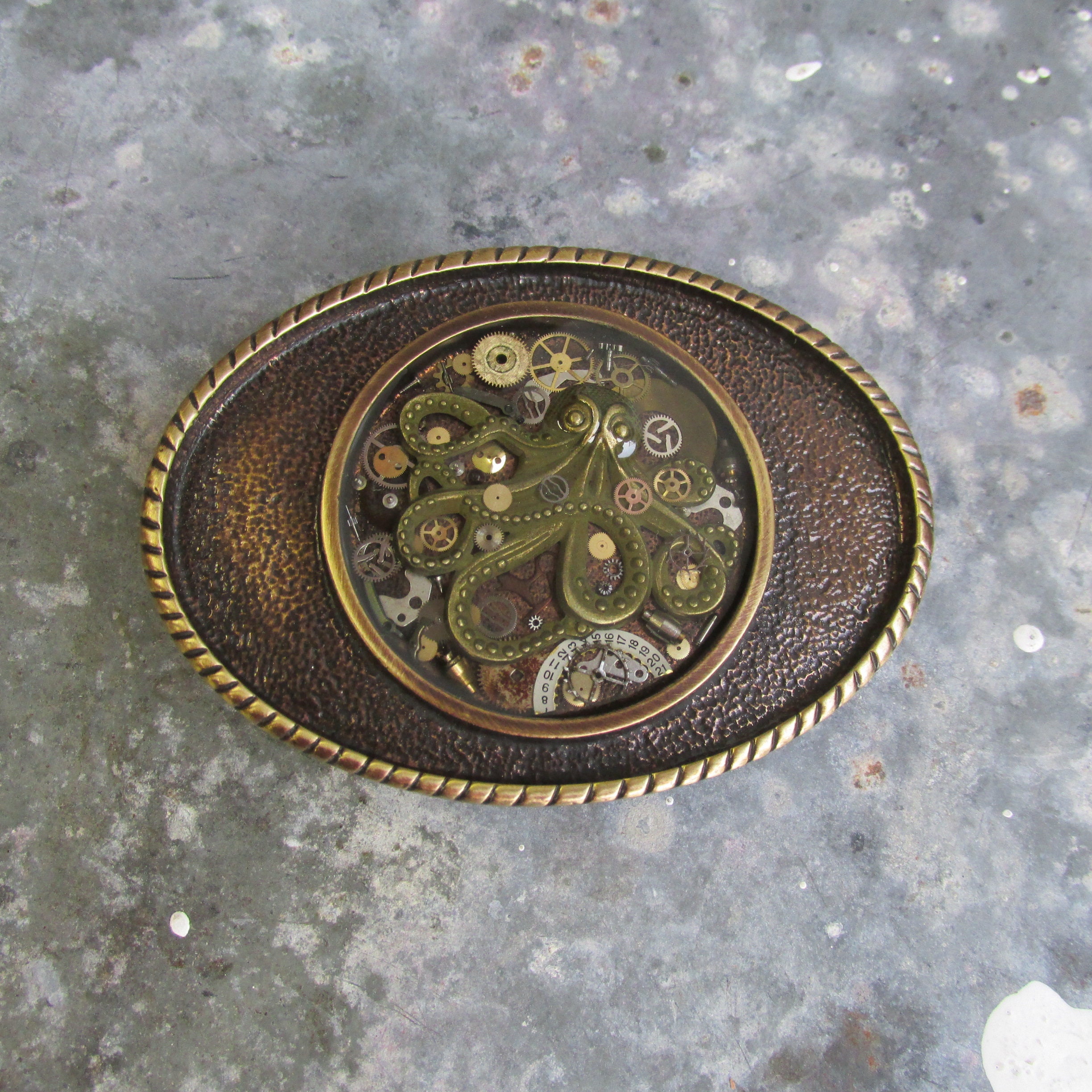 Octopus/ Octopus Steampunk Belt Buckle/ Octopus jewelry/ Belt | Etsy